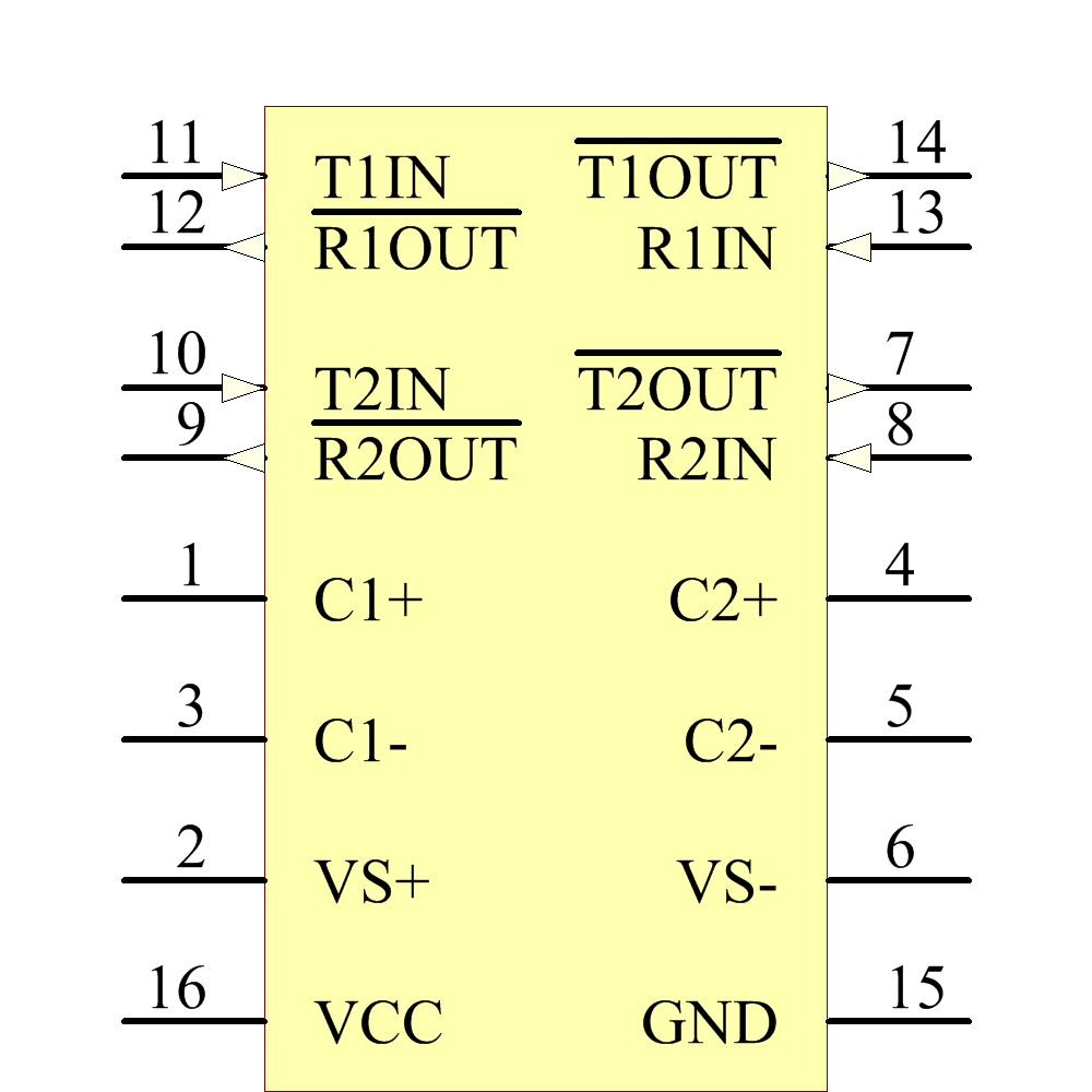 MAX232N - Texas Instruments - datasheet