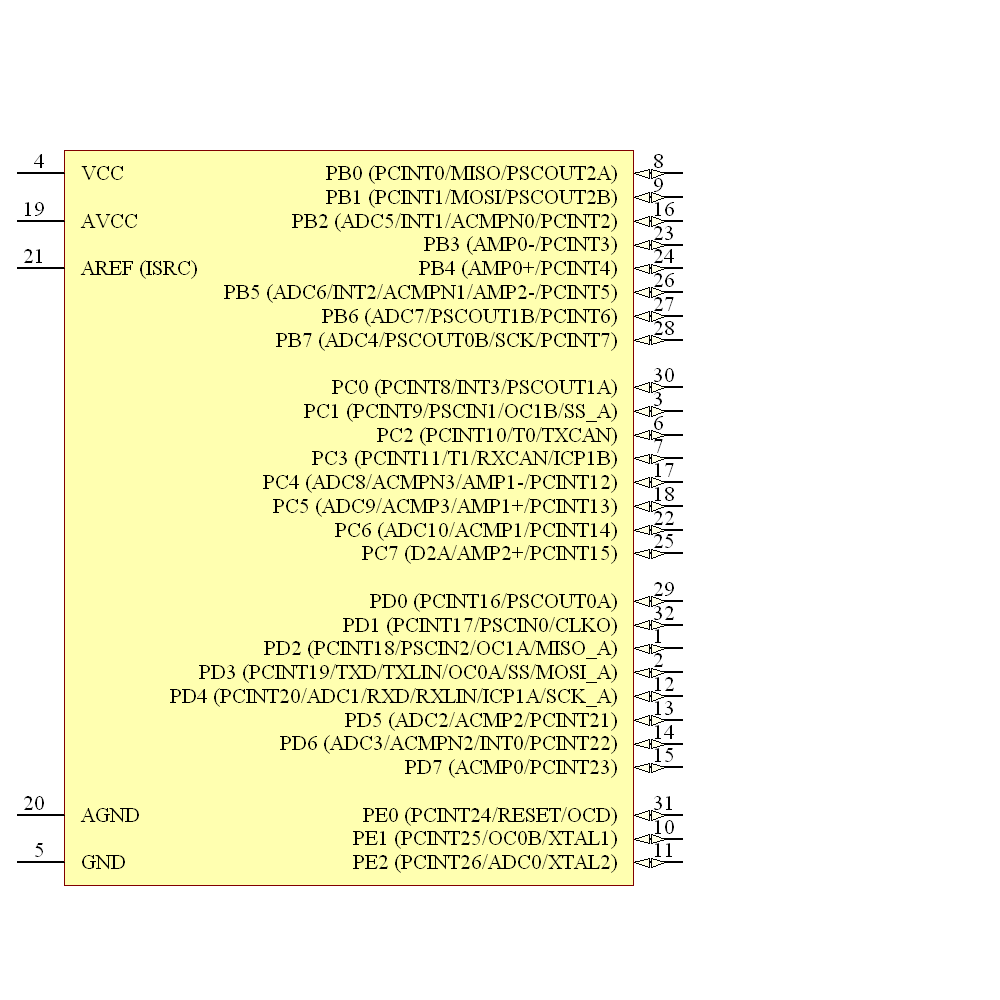 ATMEGA64M1-AU - Microchip - ATMEGA64M1AU - datasheet